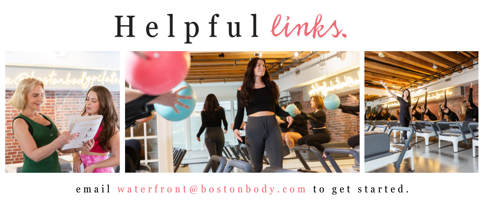 Waterfront Links :: Boston Body